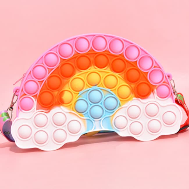 Rainbow Pop It Poppet Bag | Princess Dress World