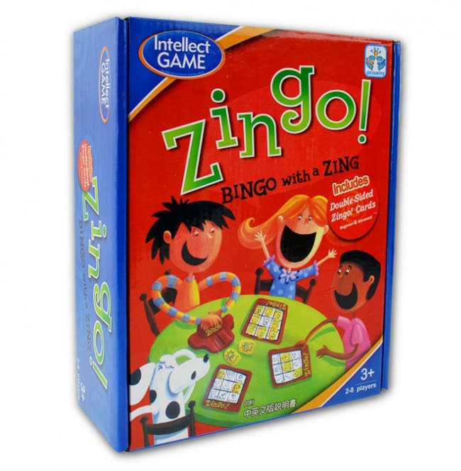 ThinkFun Zingo Bingo for Pre-Readers and Early Readers Age 4 and Up ...