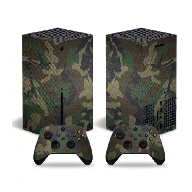 Xbox Series X Decal Set - Camo | Princess Dress World