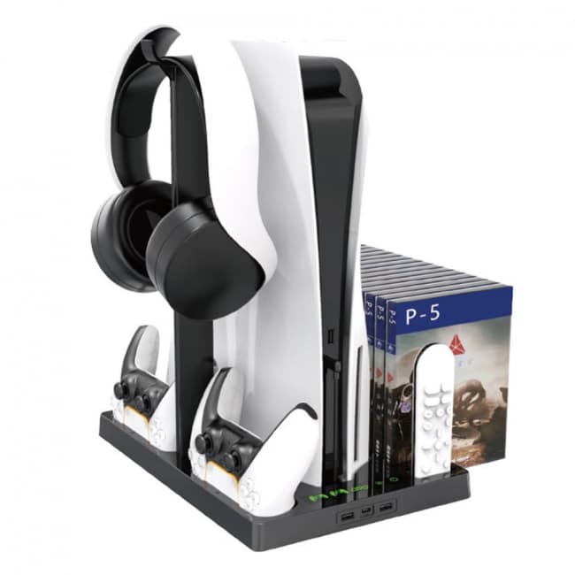 PS5 Cooling Stand With Game Organizer | Princess Dress World
