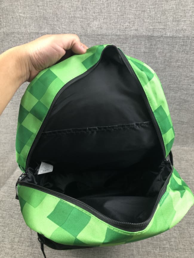 Minecraft Creeper Backpack Multicolor 17" Rucksack | Princess Dress World