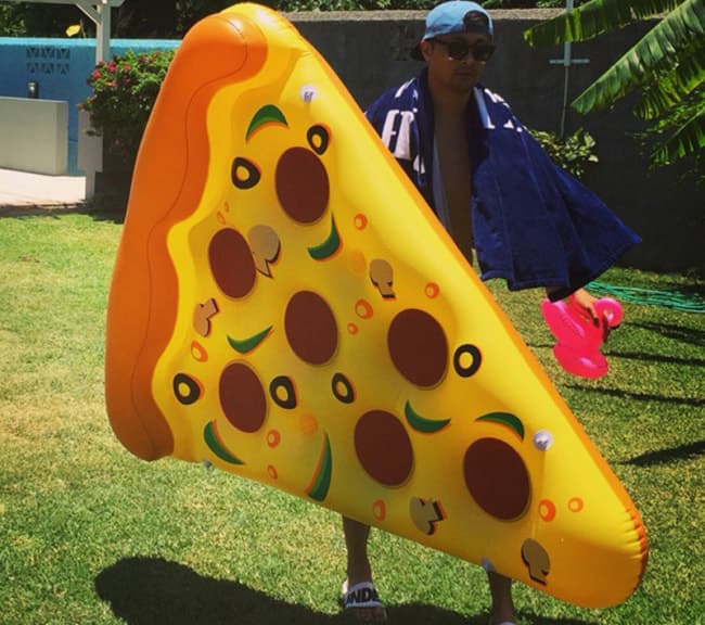 Swimline Giant Inflatable Pizza Slice 180cm | Princess Dress World Swimline Giant Inflatable Pizza Slice 180cm | Princess Dress World