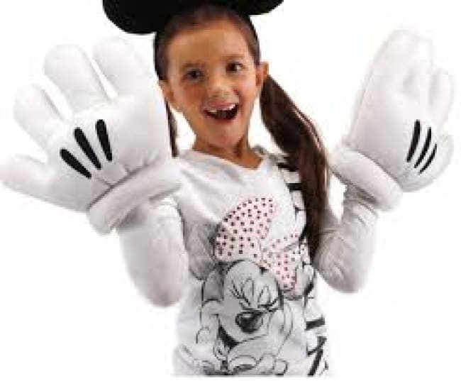 Mickey Mouse Glove Set | Princess Dress World